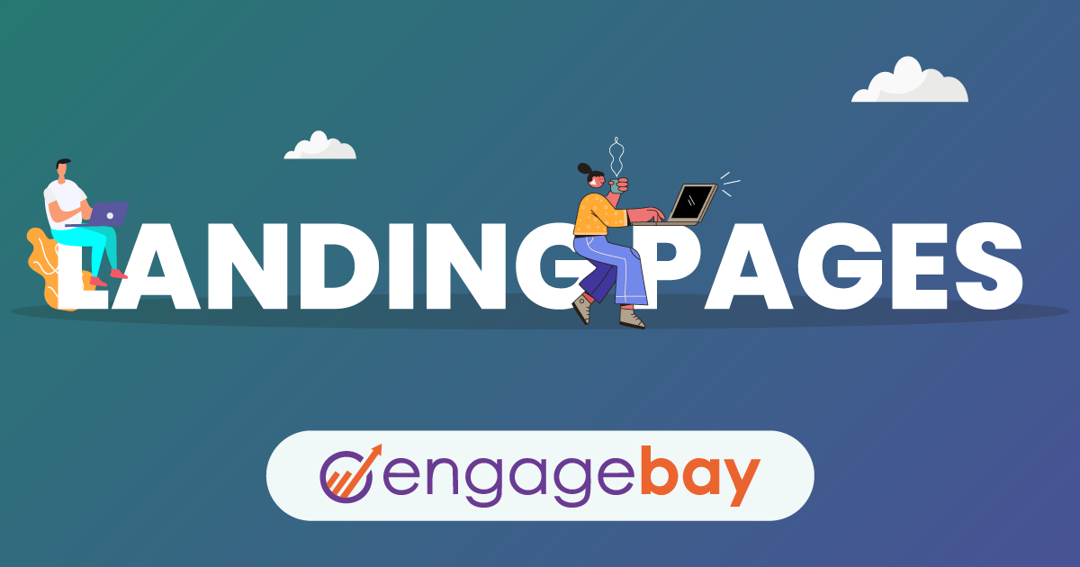 Free Landing Page Builder | EngageBay