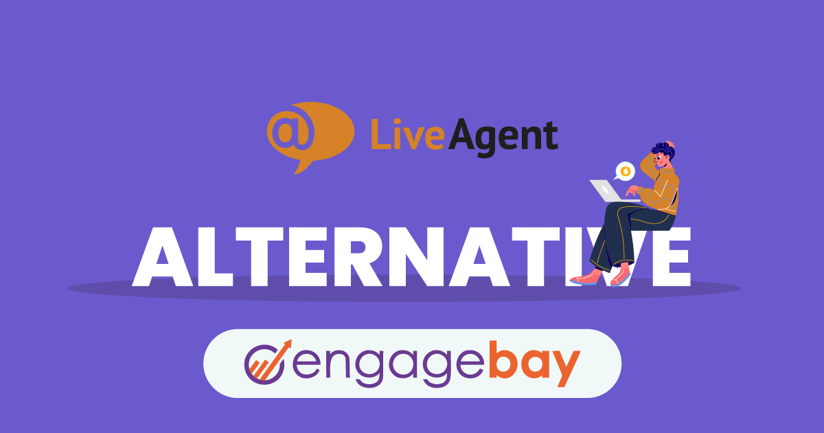 The Best Free LiveAgent Alternative | EngageBay
