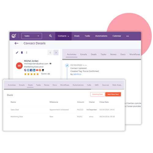 Contact Management Software For Small Business | EngageBay