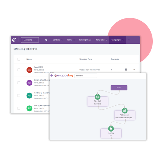 SMS Marketing Software for Small Businesses | EngageBay
